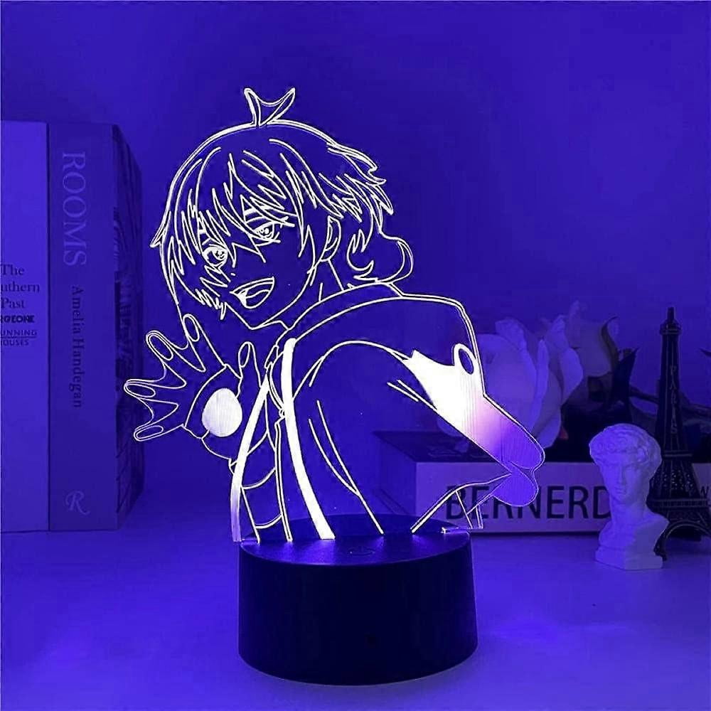 Figura de anime SK8 Infinity con luz LED Reki X Langa para decoración ...