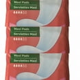 Maxithins Maxi Pads, Super Absorbent Unscented Feminine Pads, Leak ...