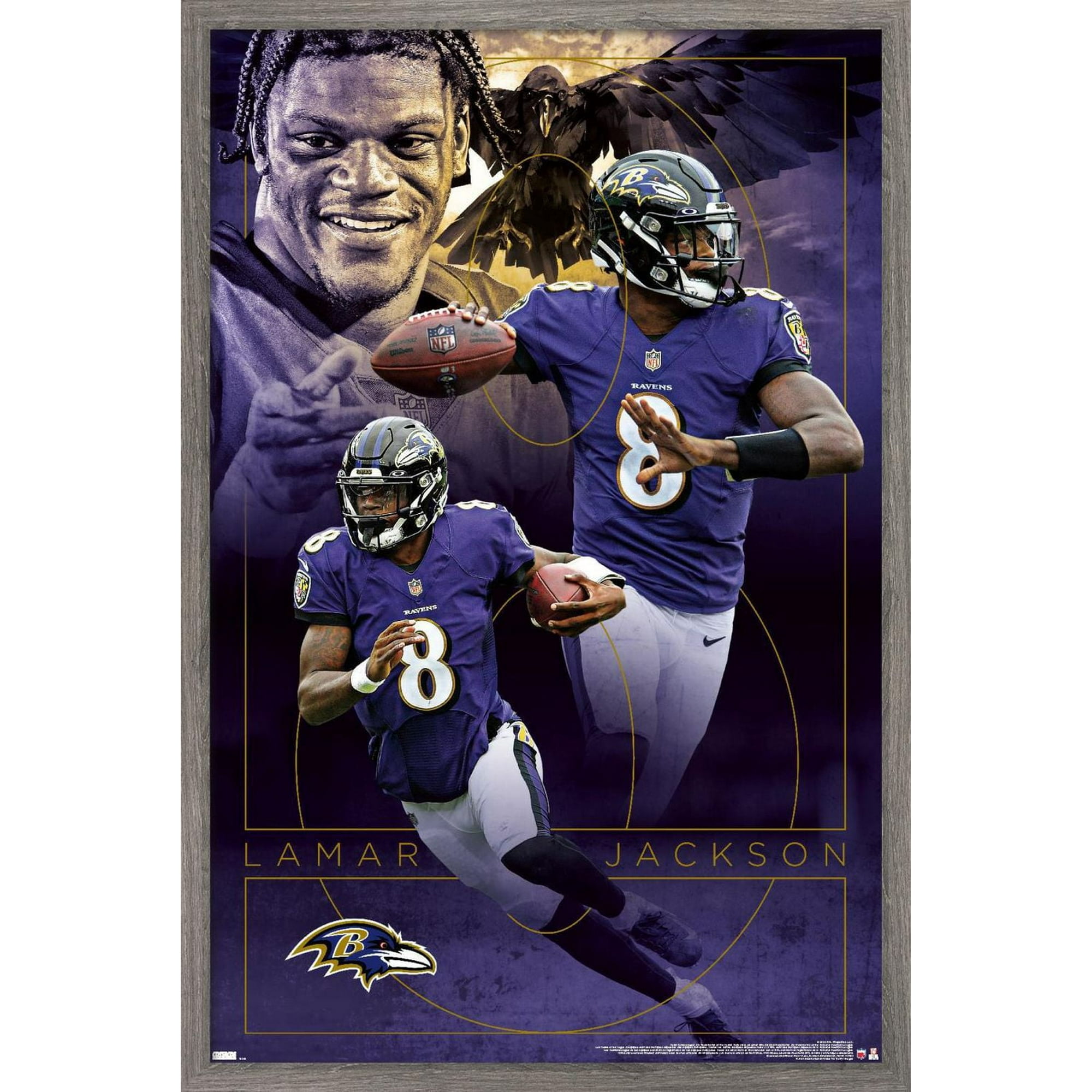 Click here for Trends International Nfl Baltimore Ravens - Lamar... prices