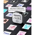 Mini Printer - Sticker Printer T02 Portable Thermal Inkless Sticker ...