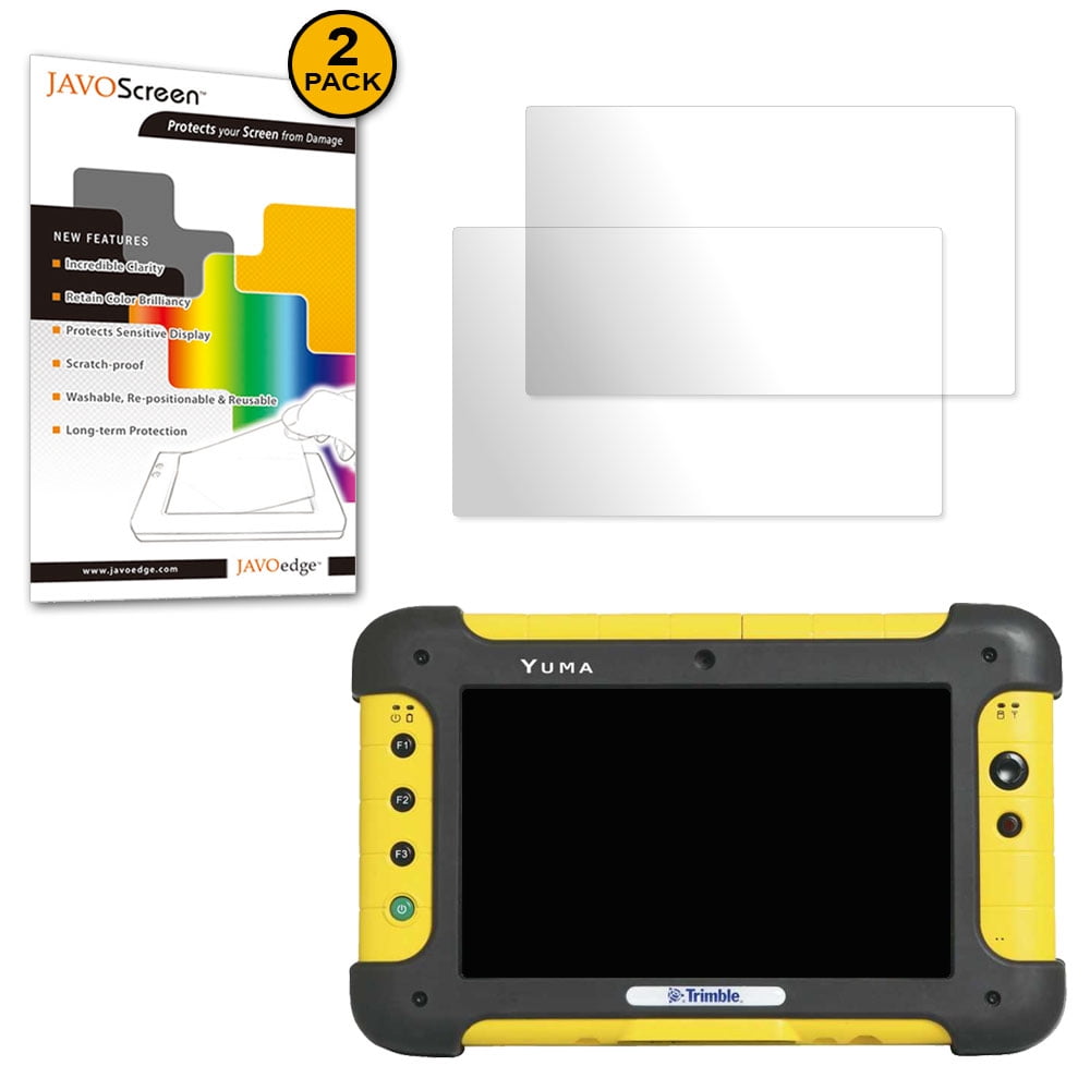 JAVOedge Ultra Clear Screen Protector for the Trimble Yuma (2 Pack ...