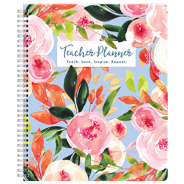Pen+Gear Undated Teacher Planner, Floral - Walmart.com
