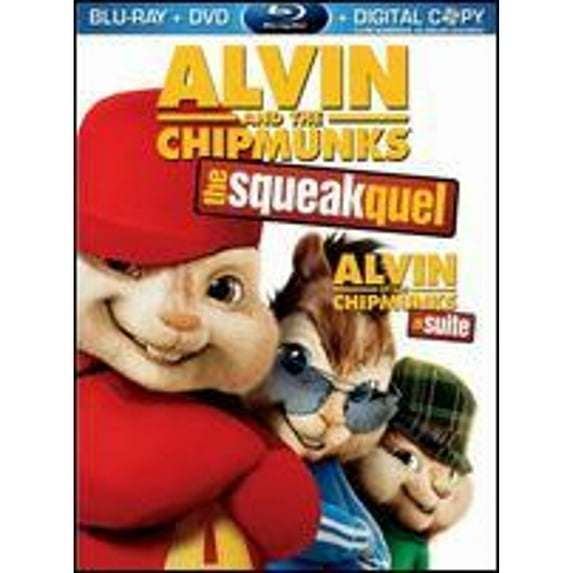 Pre-Owned Alvin and the Chipmunks: The Squeakquel (Blu-ray + DVD ...