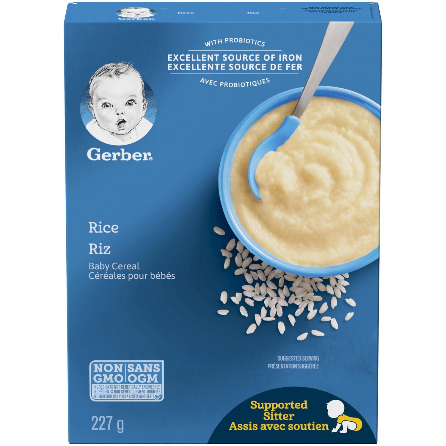 Click here for Gerber Stage 1 Rice Baby Cereal 227 G 227 G prices