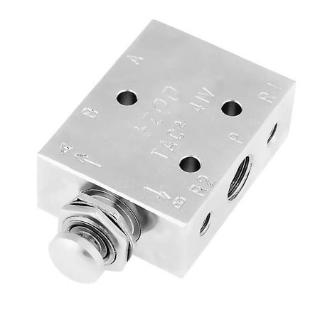 TAC2-41P 2 Position 3 Way Pneumatic Air Button Switch Rocker Switch ...