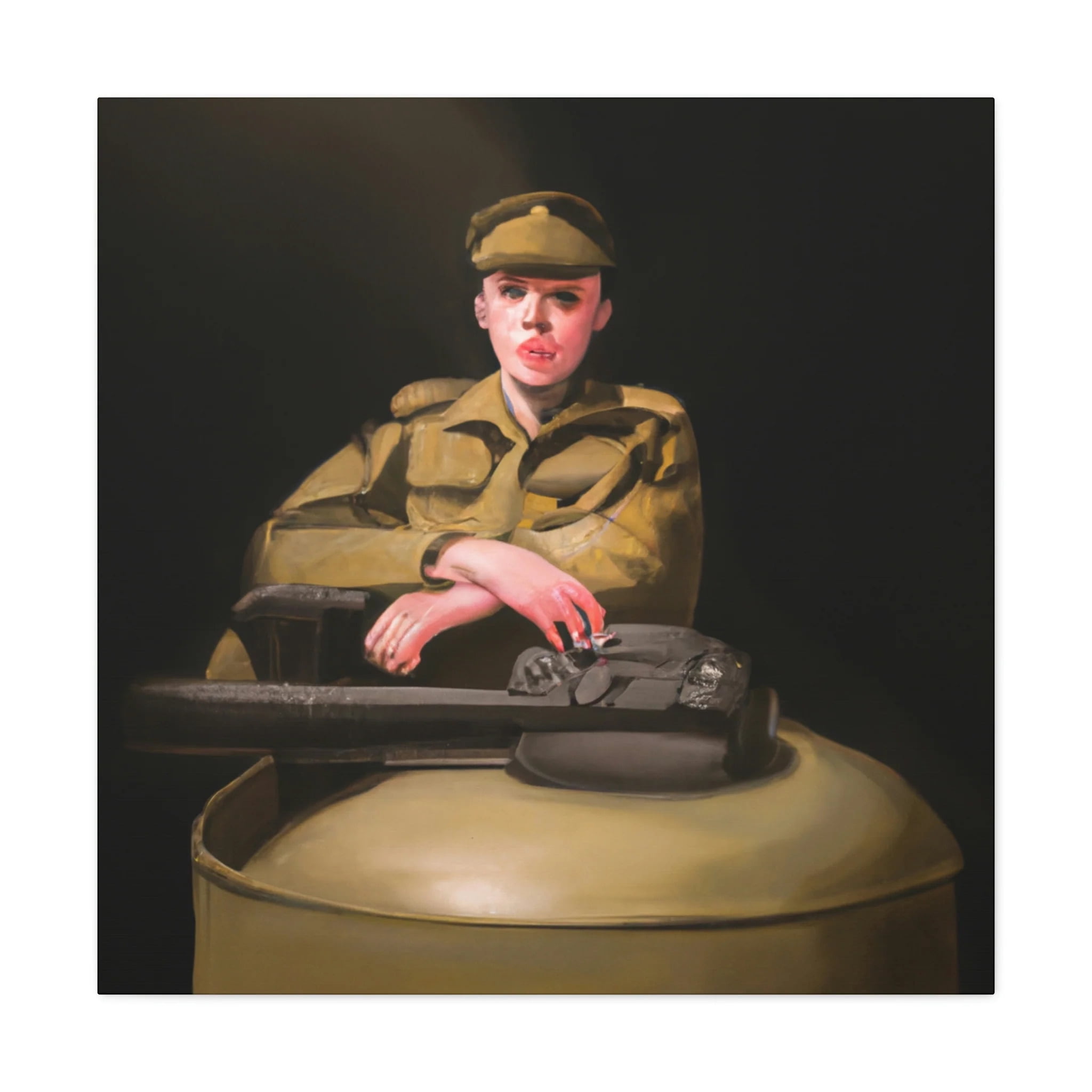 Tank Operator's Dreamscape - Canvas - Walmart.com