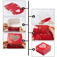 Sycfun 24 Pcs Valentine's Day Bakery Treat Boxes,Cookie Gable Boxes ...
