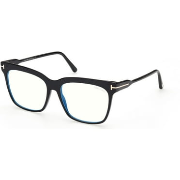 Tom Ford Blue Light Block Pilot Unisex Eyeglasses FT5800-B 001 56 ...