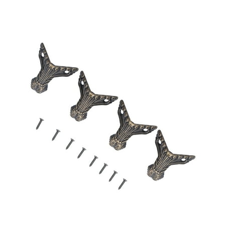 Loewten Silver Box Legs,12Pcs Jewelry Box Legs Antique Elegant ...