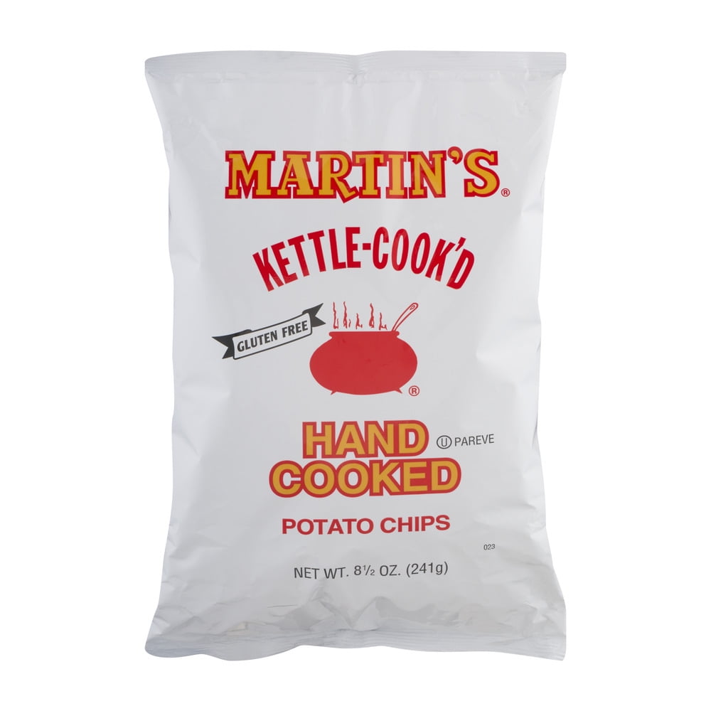 Martin's Kettle-Cook'd Hand Cooked Potato Chips, 8.5 Oz. - Walmart.com