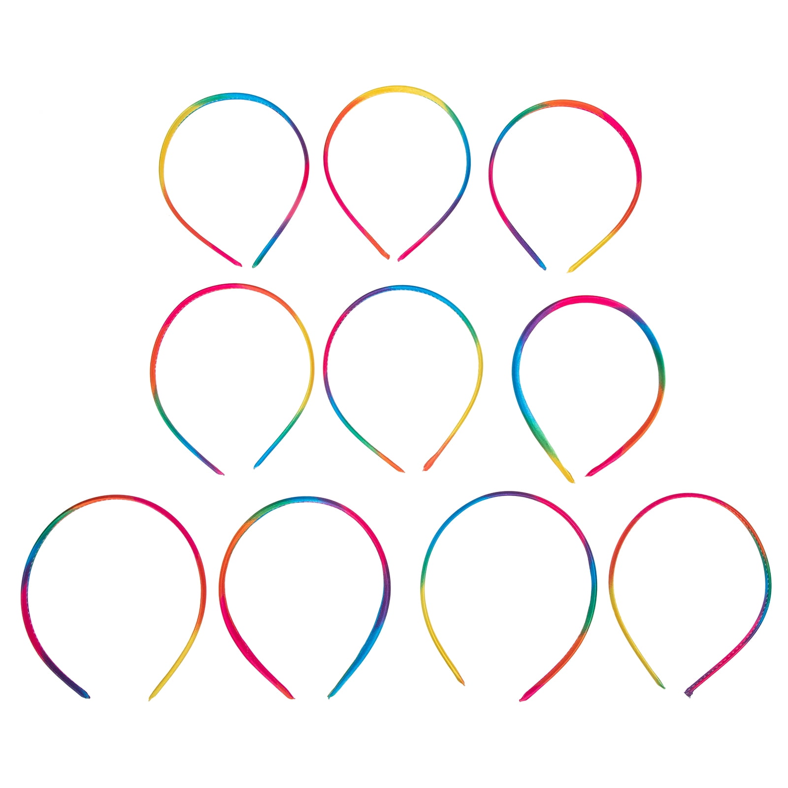 Click here for Ounona 10pcs Rainbow Headbands Women Thin Hair Ban... prices