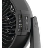 Lasko 10" 3-Speed Remote Controlled Air Circulator Floor Fan, Wall ...