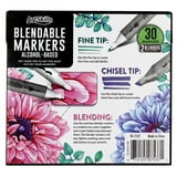 ArtSkills Dual-Tip Blendable Alcohol Markers with Colorless Blenders ...