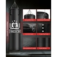 Punching Bag for Adults, 4FT PU Heavy Hanger Boxing Bags with Chain ...