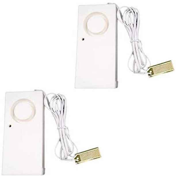 2Pcs Water Leak Alarm Flood Level Bath Tub Sink Overflow Detector ...