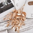 CaraMart Artificial Flower Gold Christmas New Year Flower Home ...