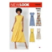 New Look Sewing Pattern 6567 Misses Dresses, Size A (6-8-10-12-14-16 ...
