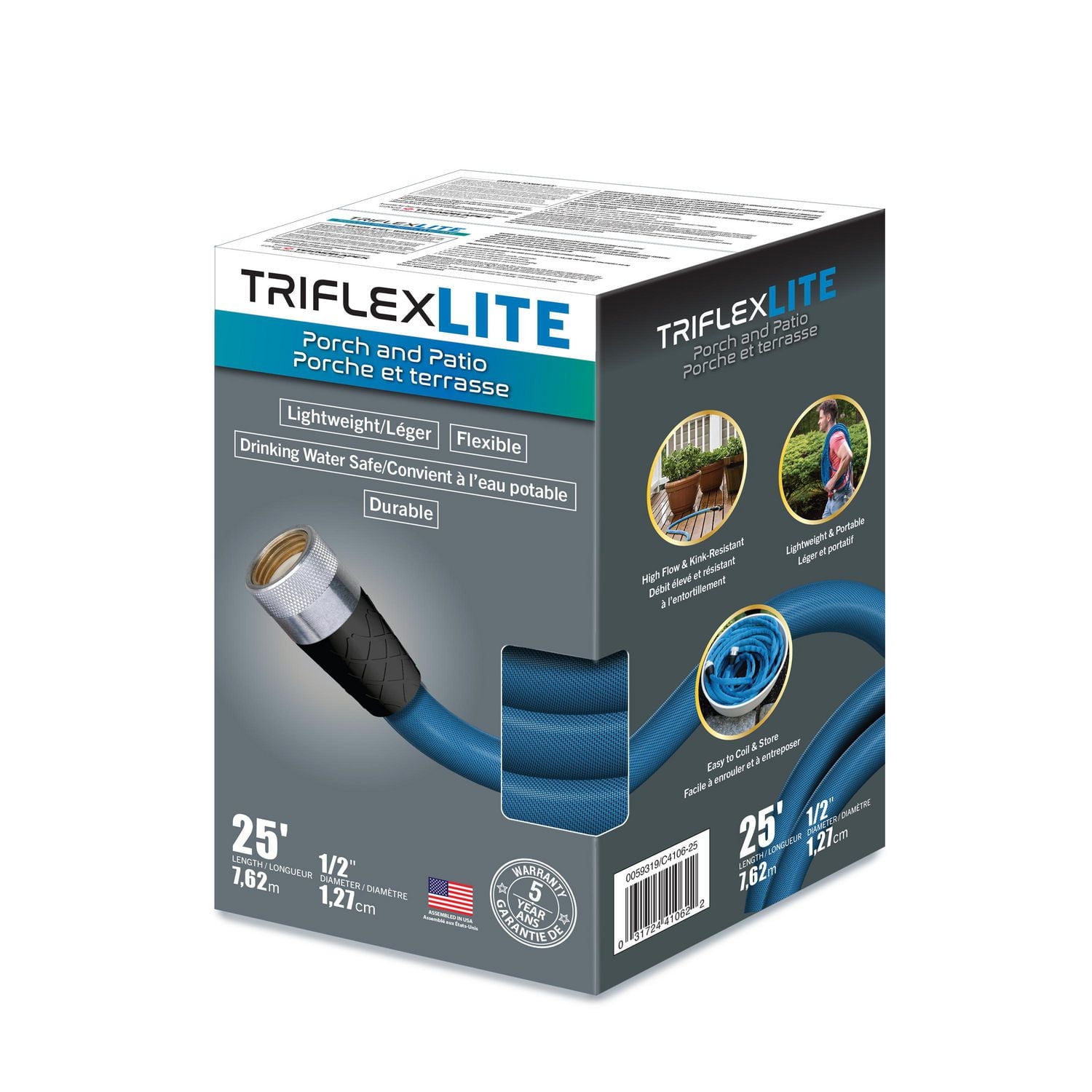 Click here for Teknor Apex Triflex Lite Kink-Resistant 25 Garden... prices