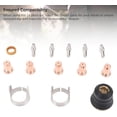 14Pcs IPT40 Tip Electrode Kit for CUT 55DS Pro, CUT 65DS, Plasma ...