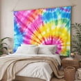 Colorful Boho Tapestry for Bedroom Wall Hanging Tapestry, Pink Yellow ...