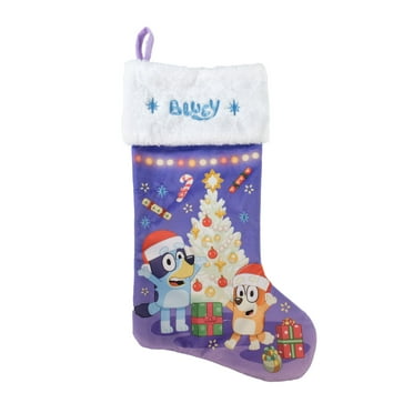 Bluey with Presents, Kids Character Christmas Stocking Stuffer ...