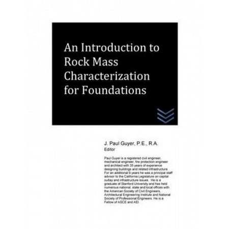 An Introduction to Rock Mass Characterization for Foundations - Walmart.ca