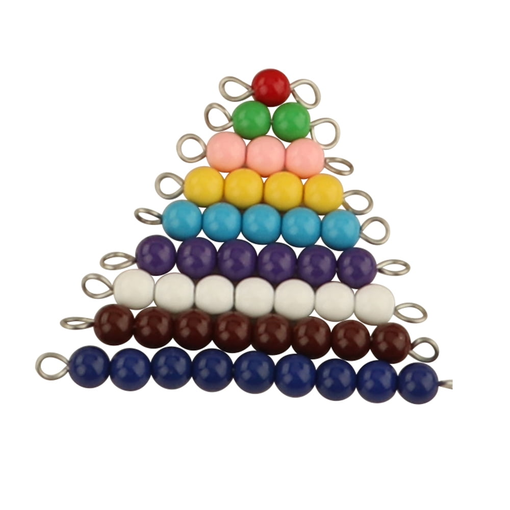 Click here for Ifit Montessori Colored Bead Stairs 1-9 (C Beads)... prices
