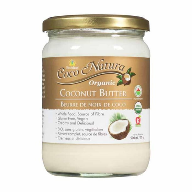 Ecoideas - Coco Natura Coconut Butter Organic, 500ml - Walmart.ca