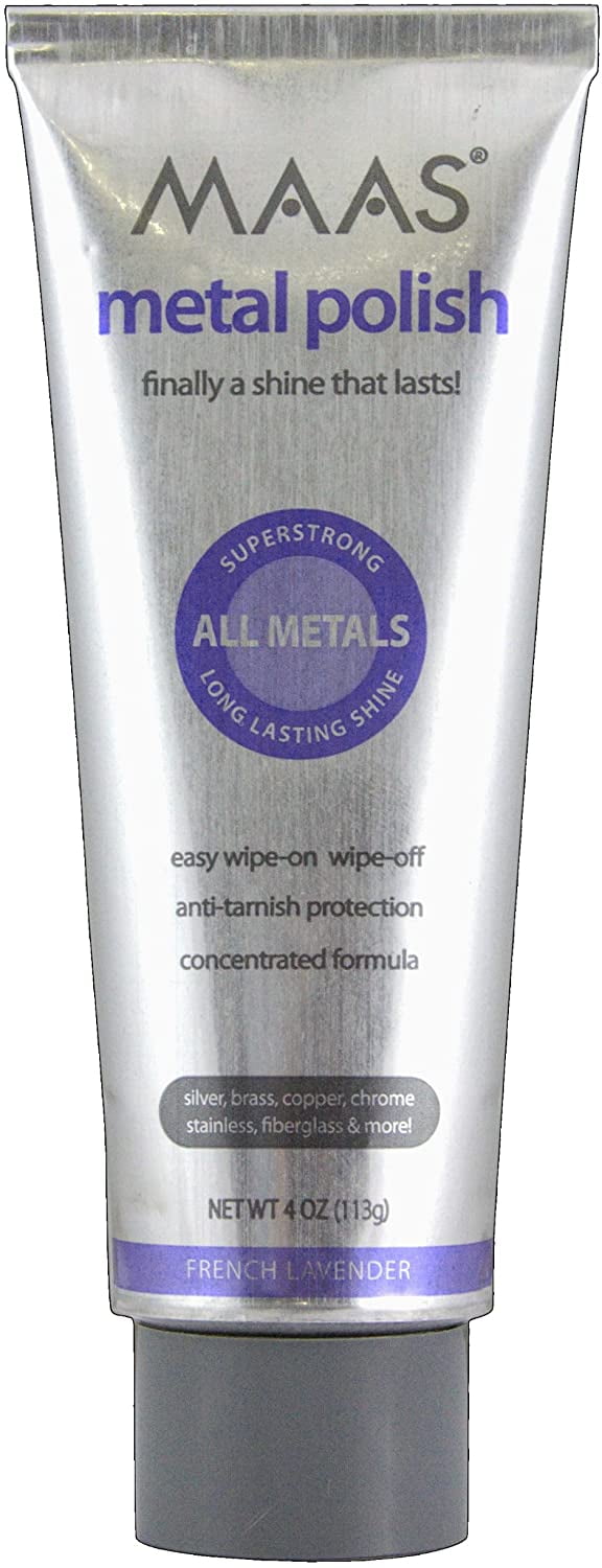 MAAS 91401 Metal Polish 4 Ounce, Pack of 1 - Walmart.com
