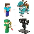 Minecraft Action Figures & Accessories 2-Pack, 3.25-inch Scale ...