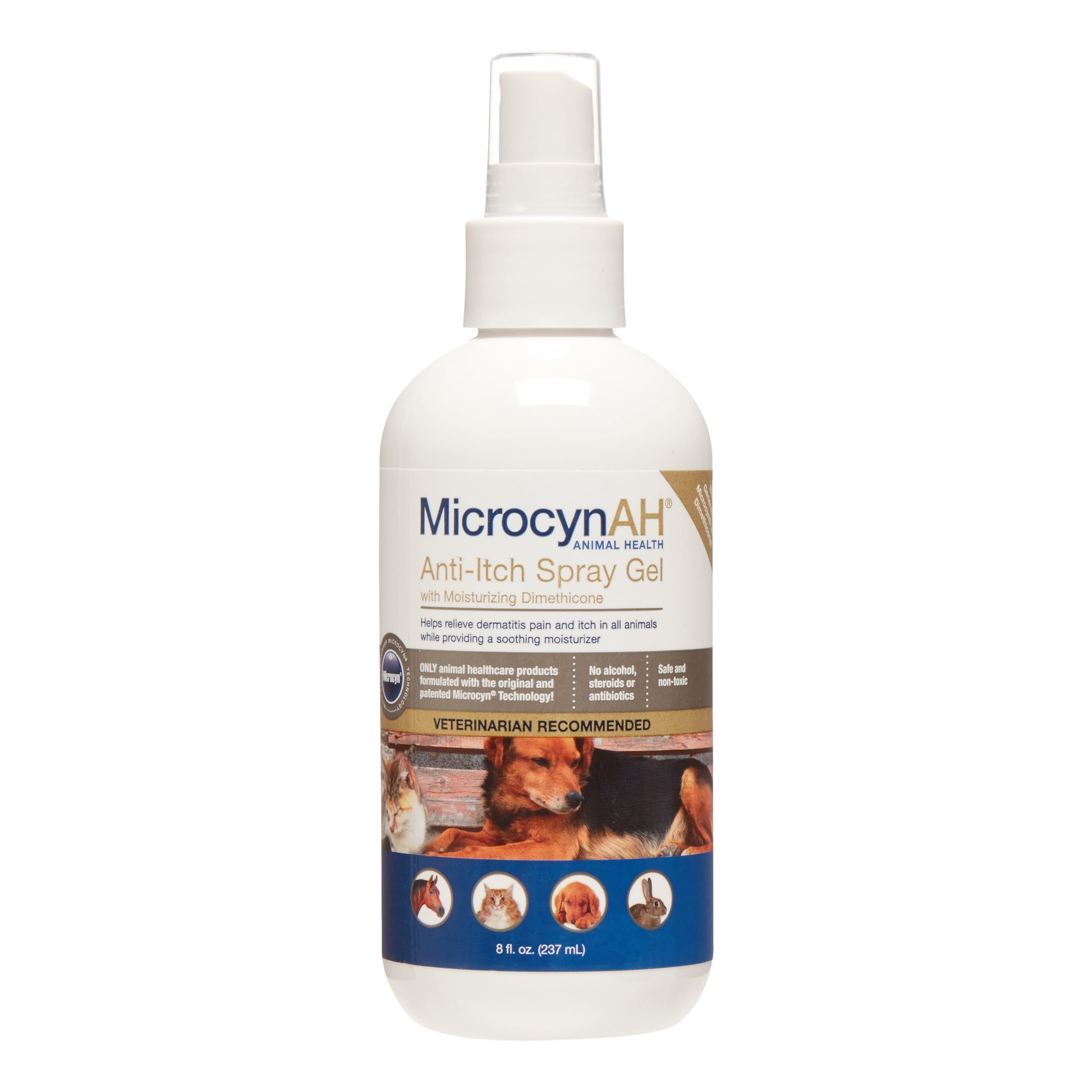 Microcyn, Anti Itch Hydrogel, 8oz - Walmart.com