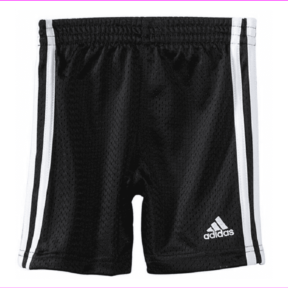 ADIDAS Boys' Active Mesh Short, Black, Size 4 - Walmart.com