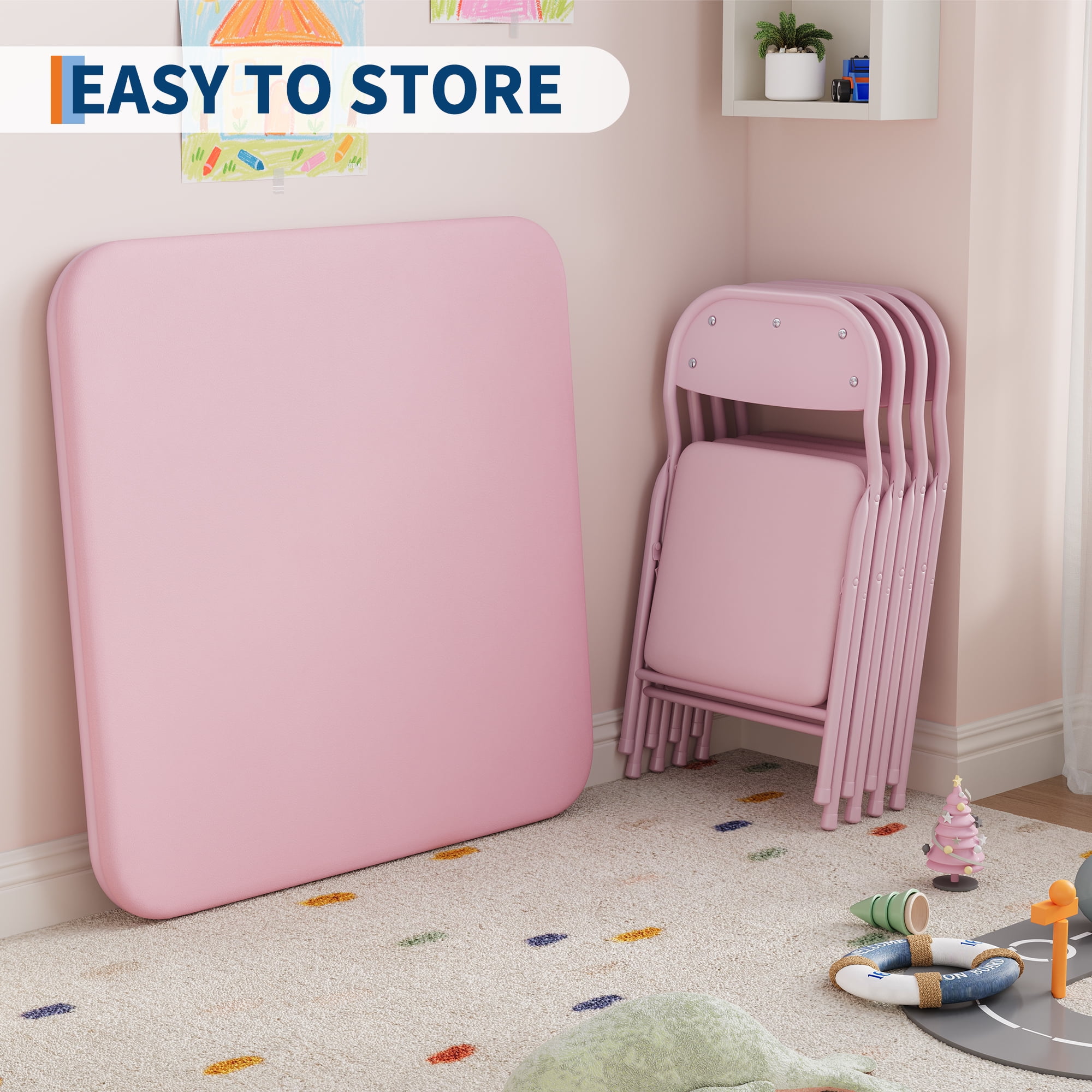 Click here for Edtara Kids Folding Table And Soft Chair Set  Upho... prices