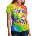 Boys Girls Number Cartoon Show Block T-Shirts 3D Graphic Shirts Kids ...