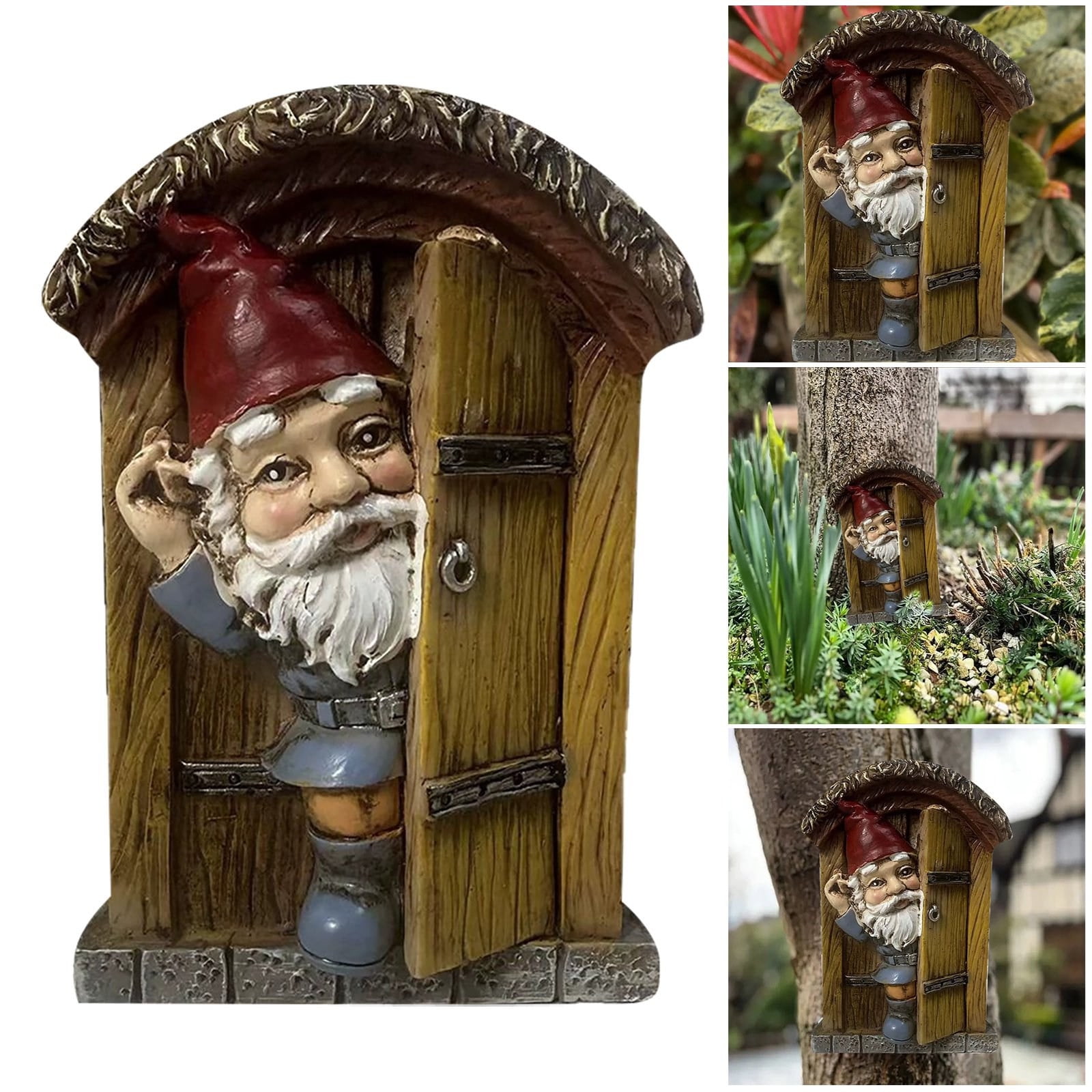 Click here for Visit The Sunlet Store Resin Garden Gnome Statue D... prices