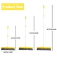 18” Heavy Duty Push Broom for Indoor/Outdoor Cleaning, 64” Adjustable ...
