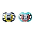 Tommee Tippee Fun Style Pacifiers, Symmetrical Design, BPA-Free ...