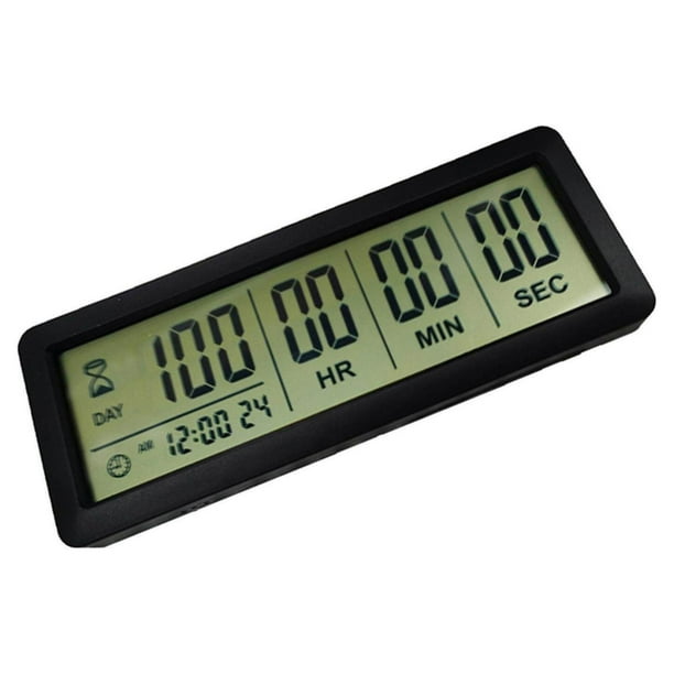 Langgg 999 Days Countdown Timer Timer Clock LCD for Examination Wedding ...