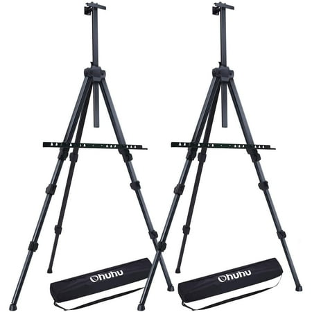Display Easel Stand, 72" Aluminum Metal Tripod Field Easel with Bag for ...