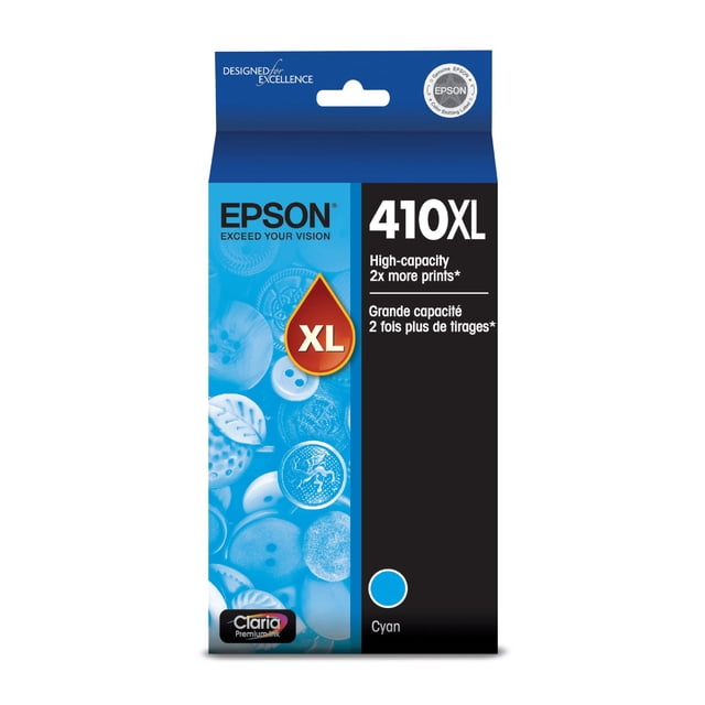 Cartucho de tinta Epson 410 Claria Premium Cyan de alta capacidad ...