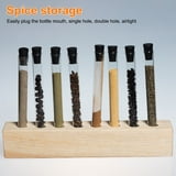 8 Pcs Solid Rubber Stopper, Tapered Lab Seal Tube Stopper Plug for Test ...