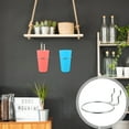 Sparsain Set of 5 Pegboard Cup Holders, Practical Pot Holders, Pegboard ...