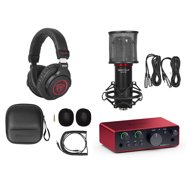 Focusrite Scarlett Solo Studio 4th Gen Recording Interface+Mic+Stand ...