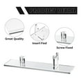 2Pcs Knife Display Stand Acrylic Knife Case Desktop Knife Display ...