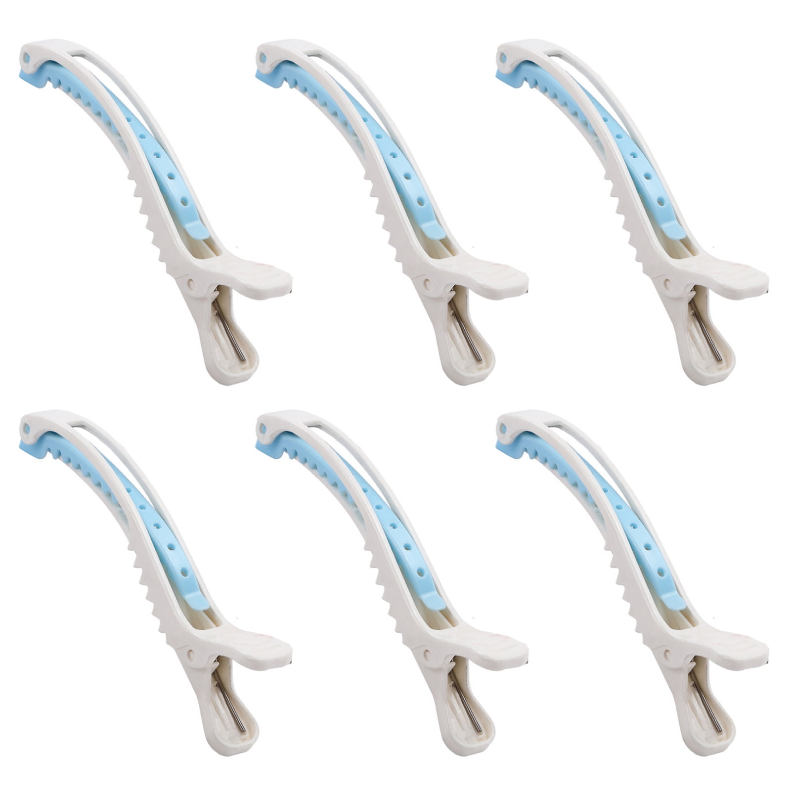 Click here for Lifcasual 6pcs Salon Alligator Clips Hair Clips Wi... prices