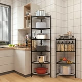 Ymokee 6 Tier Kitchen Corner Pot Rack - 65" Height Triangular Storage ...