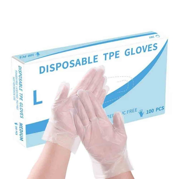 O2frepak Plastic Disposable Gloves for Food Prep Restaurants Kitchen ...