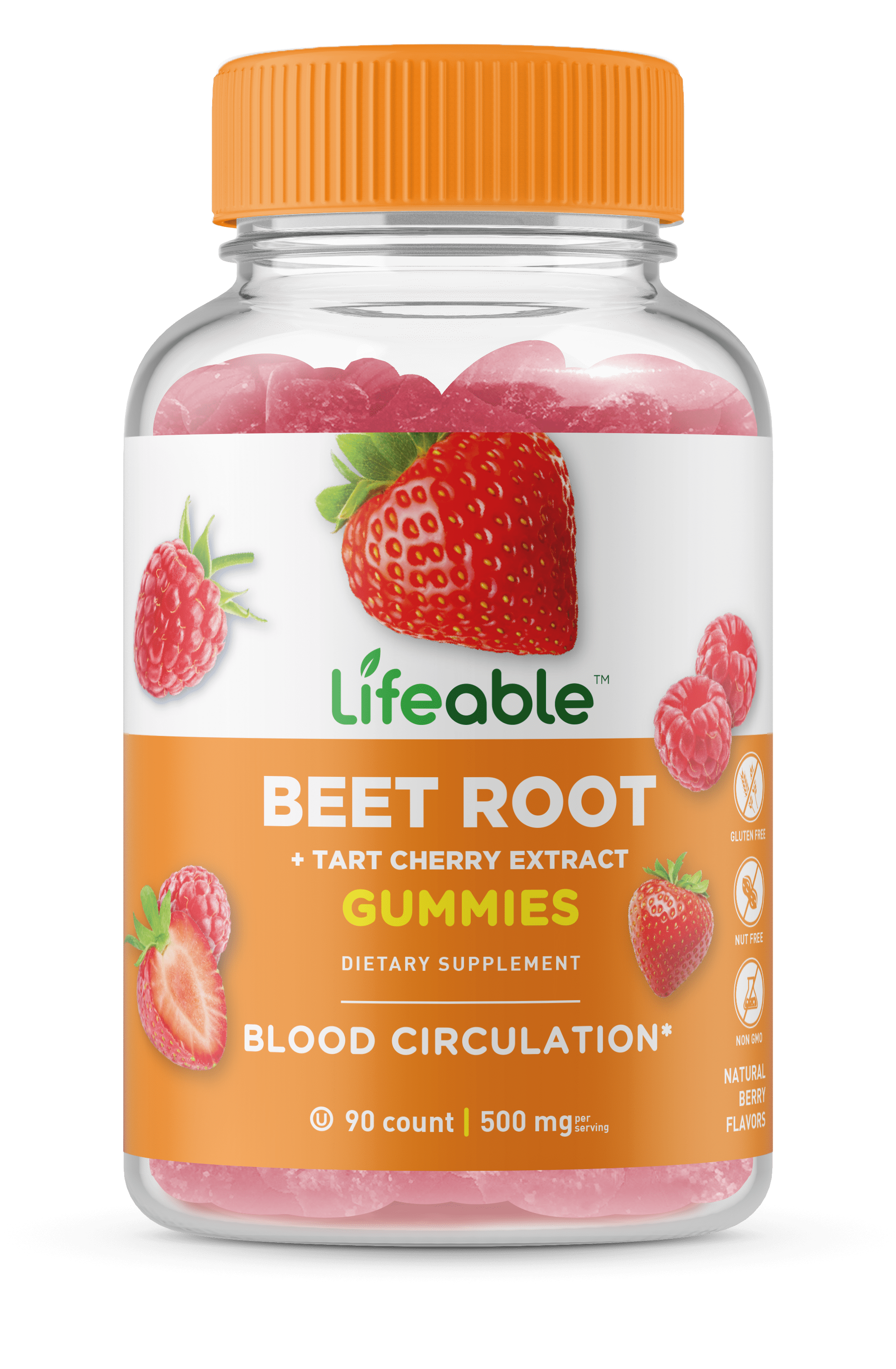 Lifeable Beet Root Vitamin Gummies – 500 mg – 90 Gummies - Walmart.com