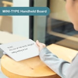 Towon Mini Glass Whiteboard, 8x6 Small Desk Dry Erase Board with Marker ...