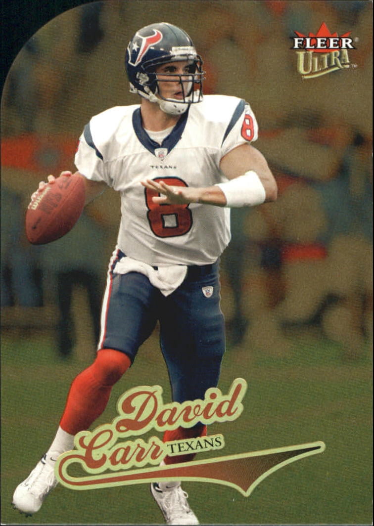 2004 Ultra Gold Medallion #96 David Carr NFL Football Trading Card ...